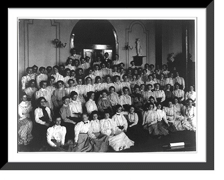 Historic Framed Print, [Washington, D.C. public schools - large group ...