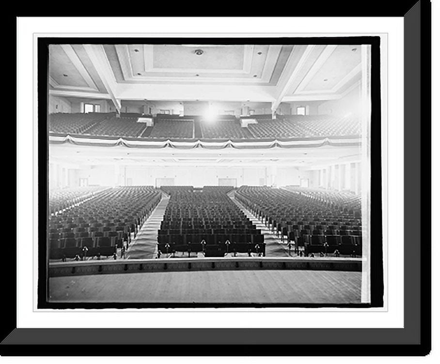 Historic Framed Print, Washington auditorium - 2, 17-7/8" x 21-7/8 ...