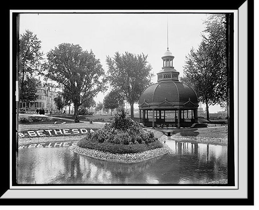 Historic Framed Print, [Waukesha, Wisconsin, Bethesda Springs], 17-7/8 ...