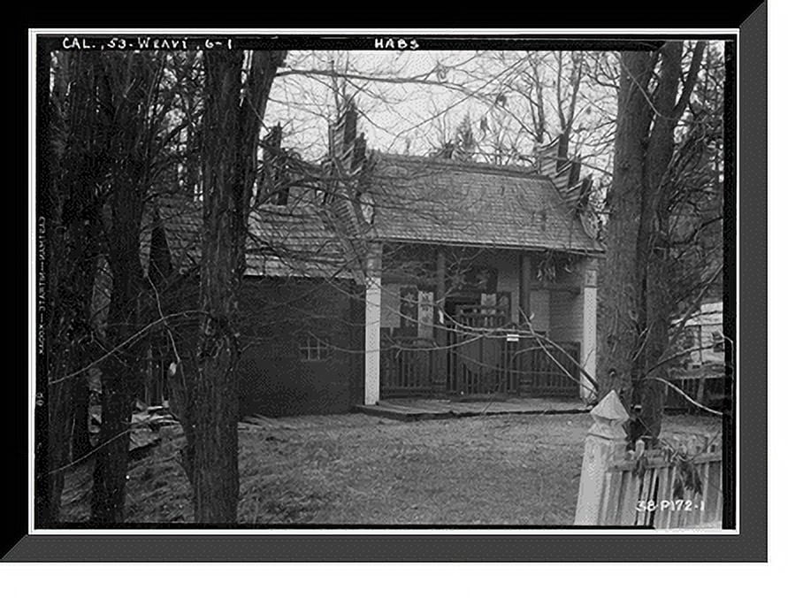Historic Framed Print, Weaverville Joss House, Oregon Street ...