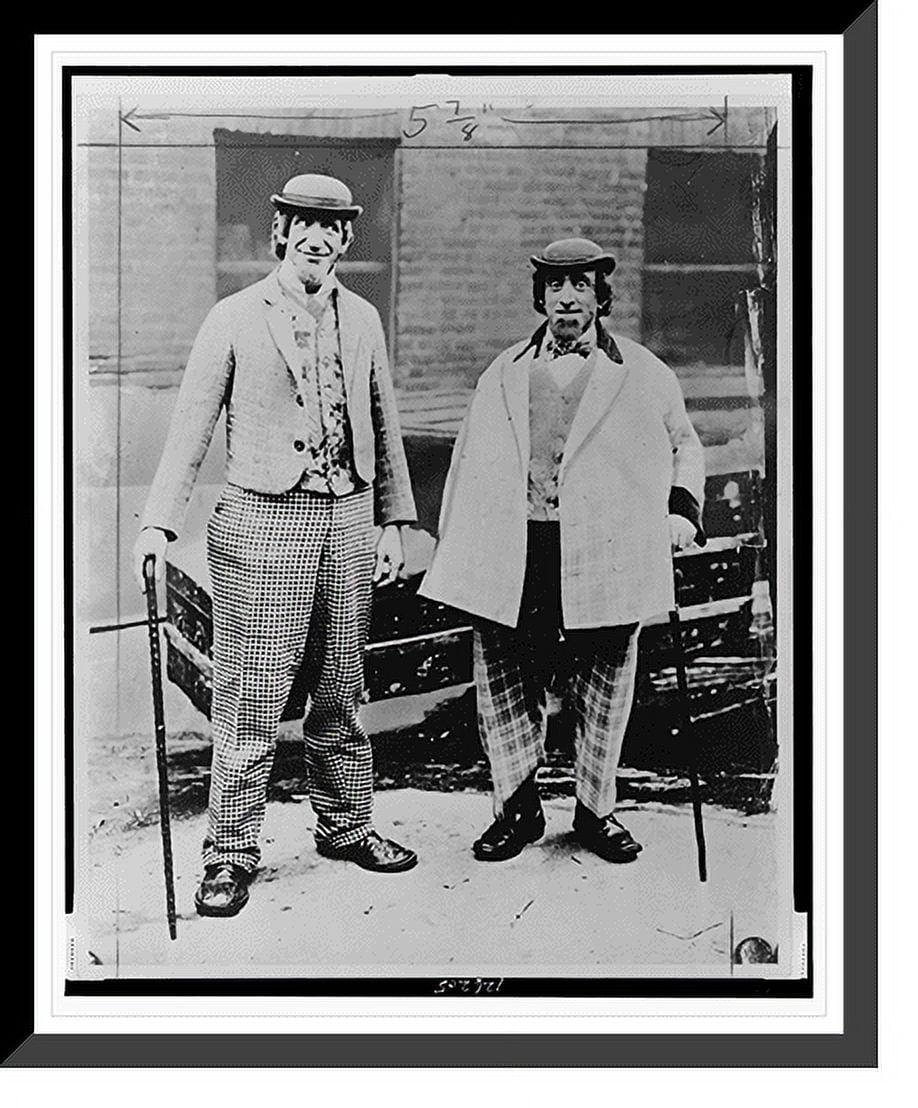 Historic Framed Print, [Weber & Fields, full-length portrait, in ...