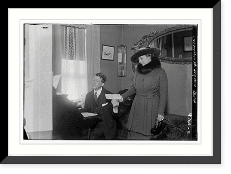 Historic Framed Print, Wells & Myra Montimer - 2, 17-7/8" x 21-7/8 ...