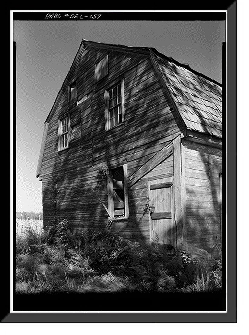 Historic Framed Print, White Meadow Farm, State Roads 290 & 262 (moved ...