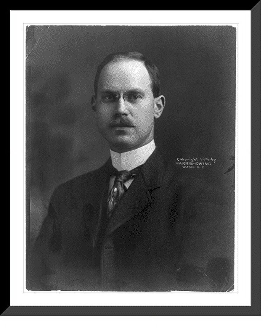 Historic Framed Print, [Wilbur John Carr, 1870-1942, head and shoulders ...