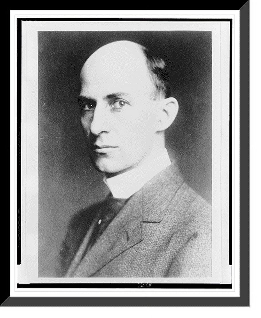 Historic Framed Print, [Wilbur Wright, head-and-shoulders portrait ...