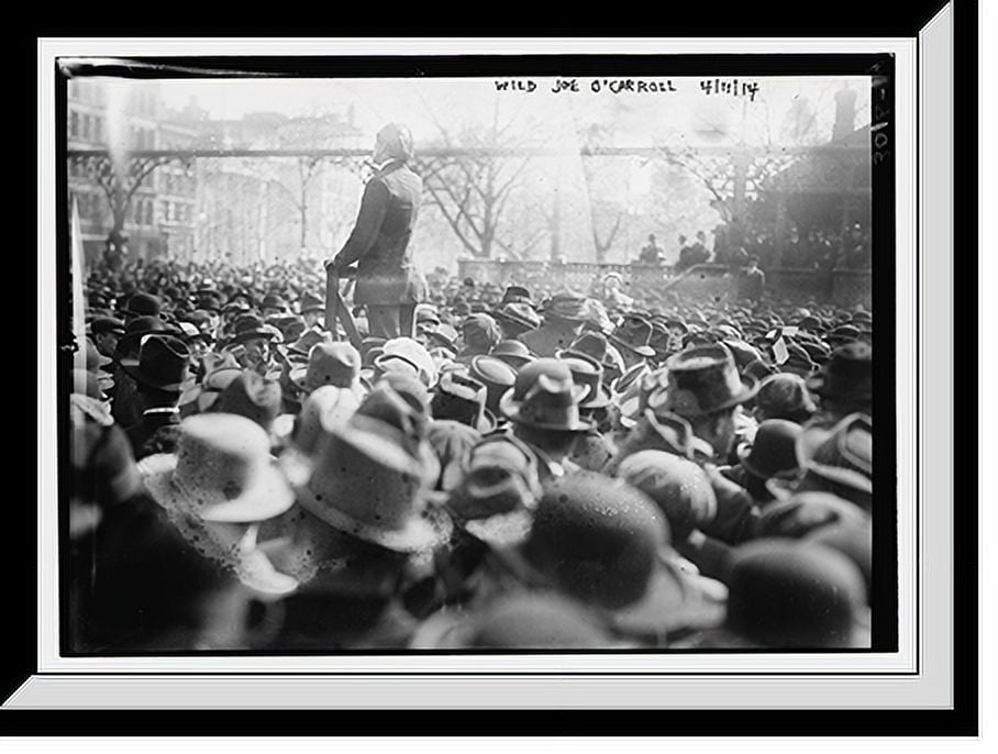 Historic Framed Print, Wild Joe O'Carroll,,4/11/14, 17-7/8" x 21-7/8 ...