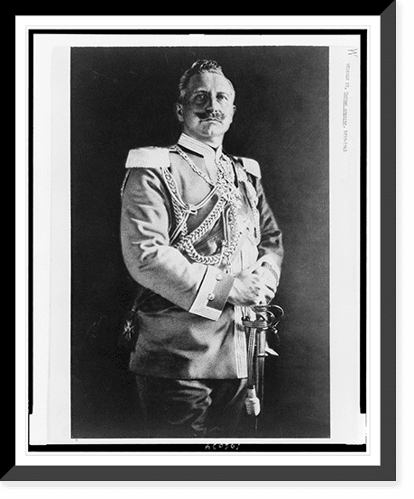 Historic Framed Print, [Wilhelm II, three-quarter length portrait ...