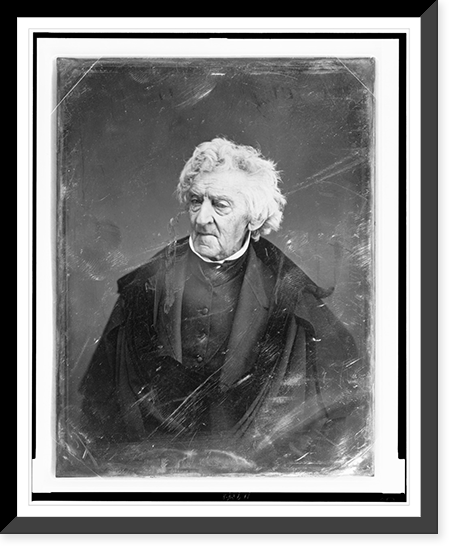 Historic Framed Print, [William Cranch, half-length portrait, three ...