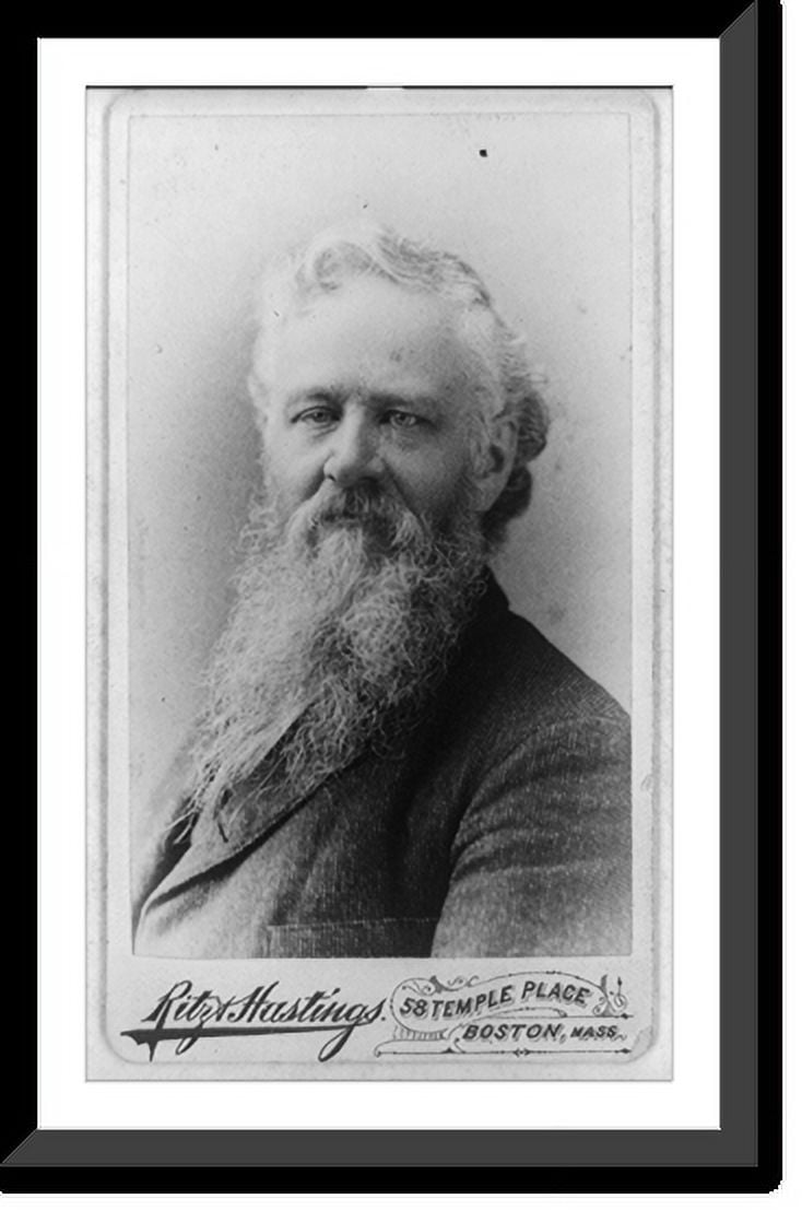 Historic Framed Print, [William Douglas O'Connor, head-and-shoulders ...