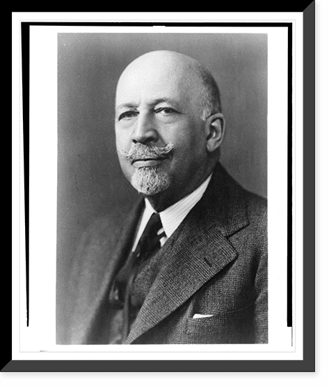 Historic Framed Print, [William E.B. Du Bois, head-and-shoulders ...
