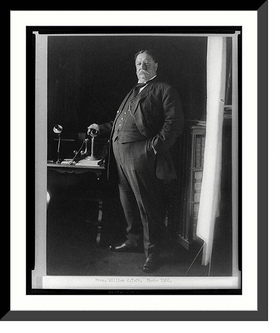 Historic Framed Print, [William H. Taft, full-length portrait, standing ...