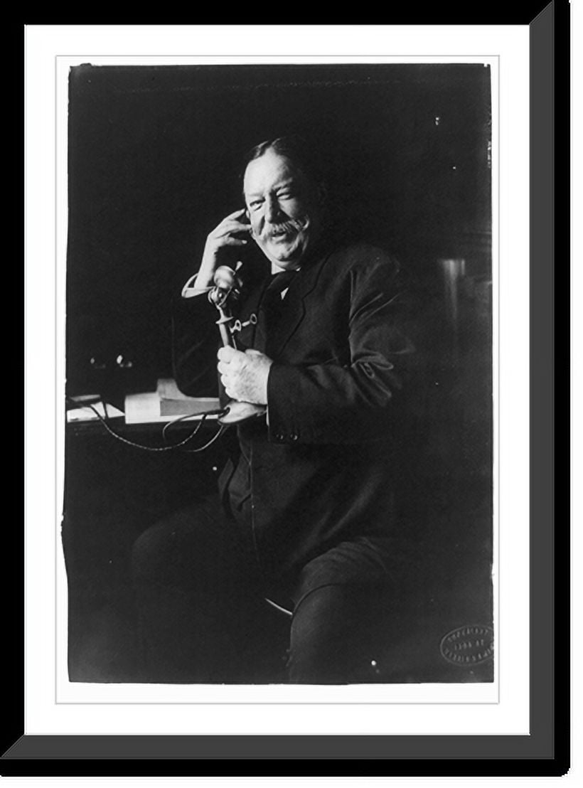 Historic Framed Print, [William Howard Taft, three-quarter-length ...