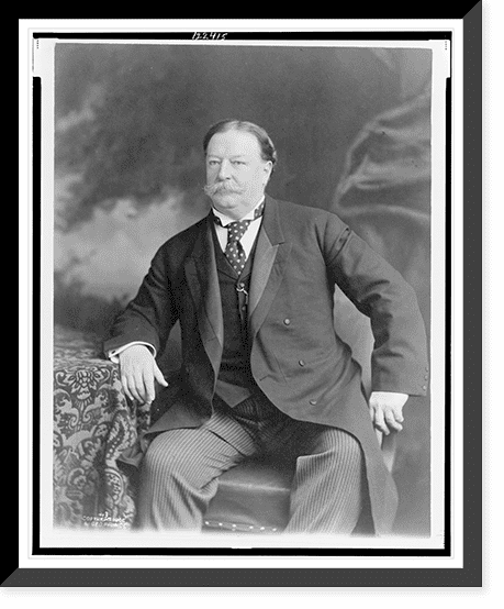 Historic Framed Print, [William Howard Taft, three-quarter length ...