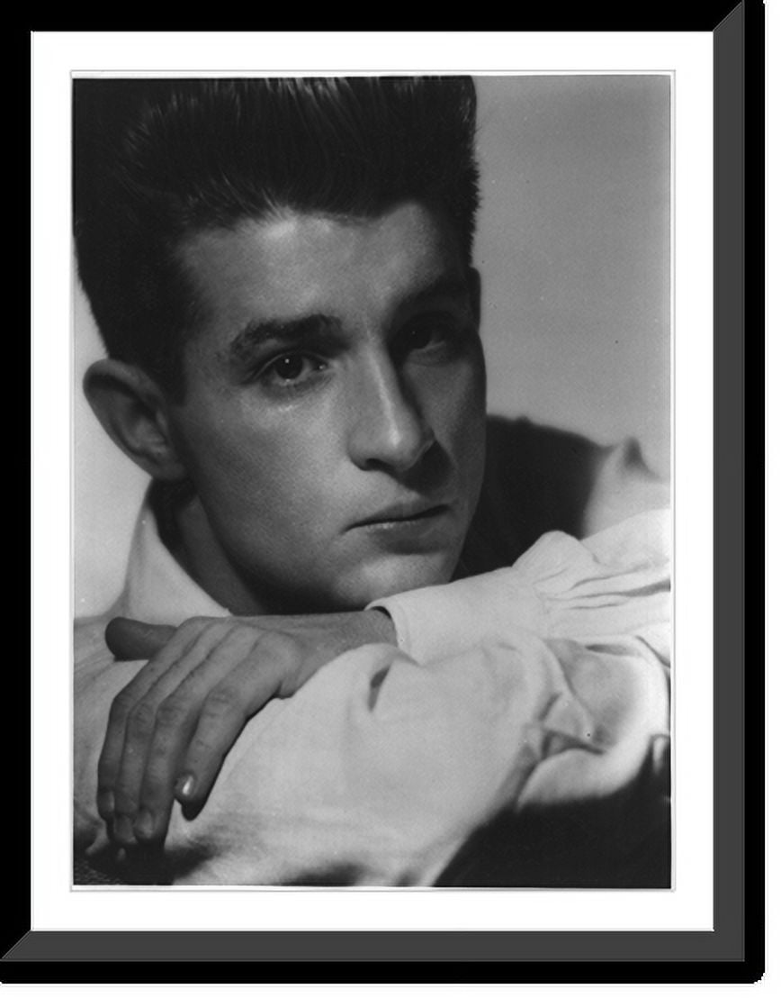 Historic Framed Print, [William Kapell, head-and-shoulders portrait ...