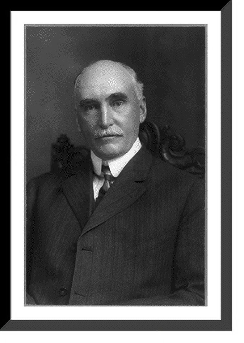 Historic Framed Print, [William McAdoo, 1853-1930, bust portrait, facing left. Chief magistrate ...