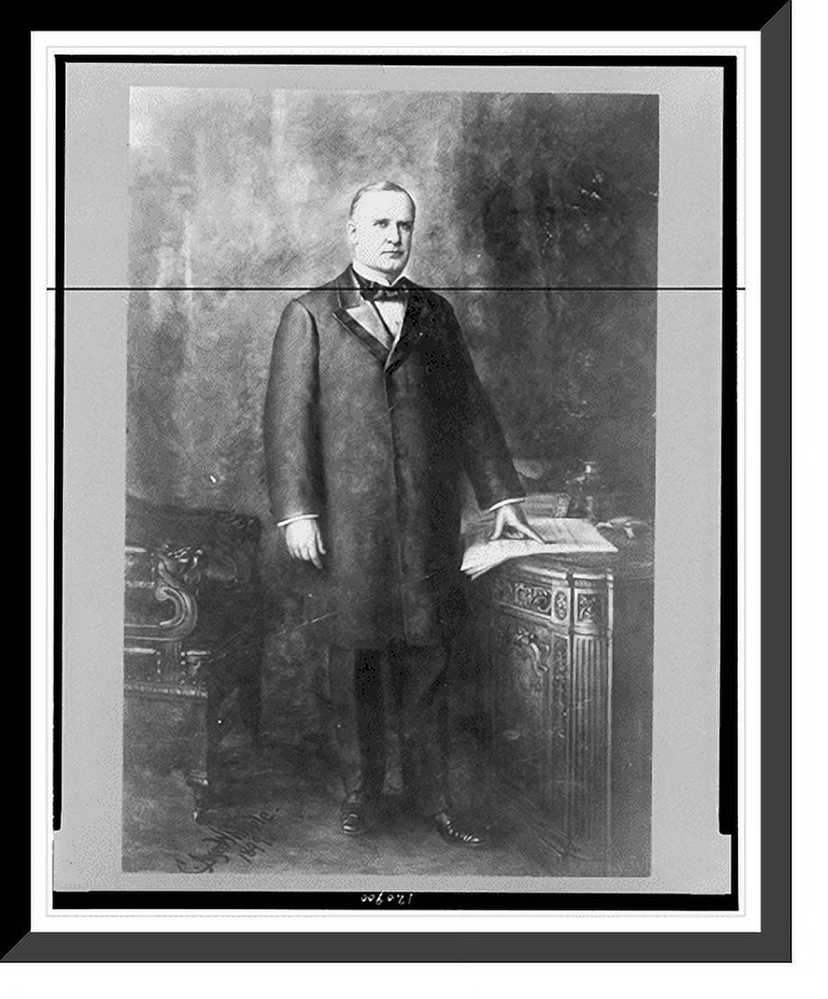 Historic Framed Print, [William McKinley, full-length portrait ...