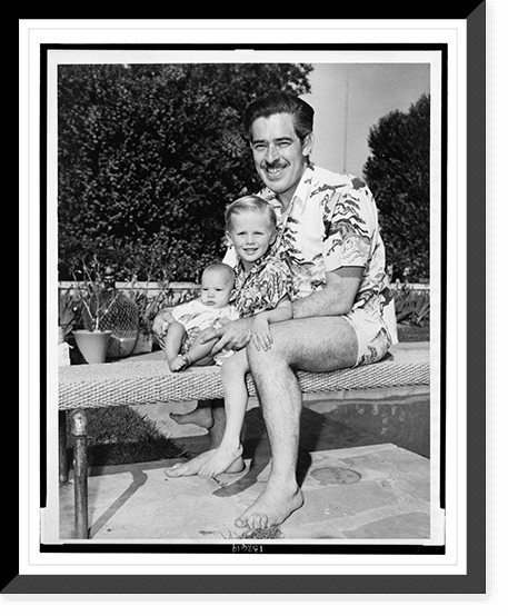 Historic Framed Print, [William Robson, full-length portrait, seated ...