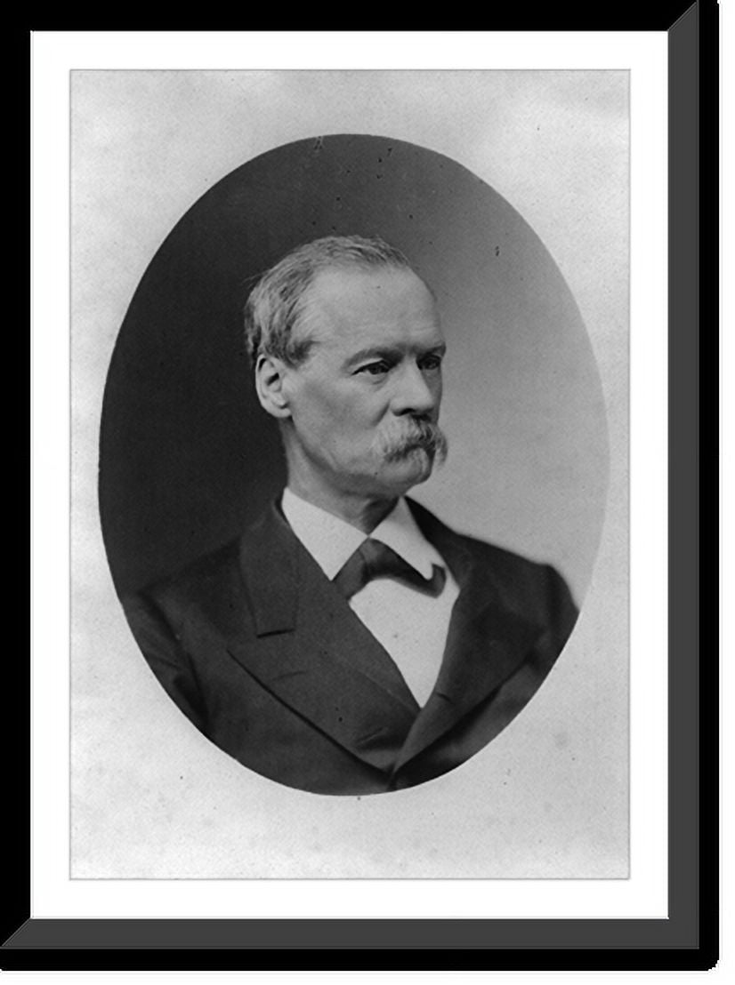 Historic Framed Print, William Sharon, 1821-1835[?], 17-7/8" x 21-7/8 ...