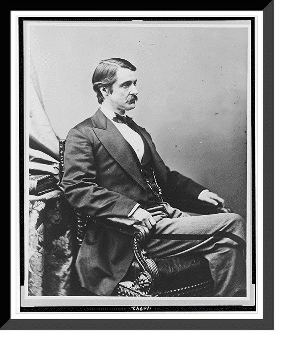 Historic Framed Print, [William Sprague, three-quarter length portrait ...