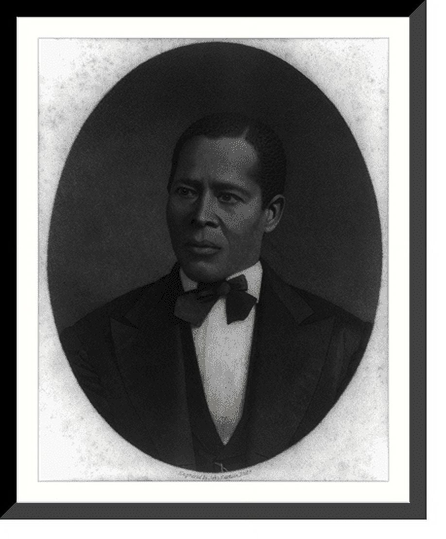 Historic Framed Print, [William Still, head and shoulders, facing left ...