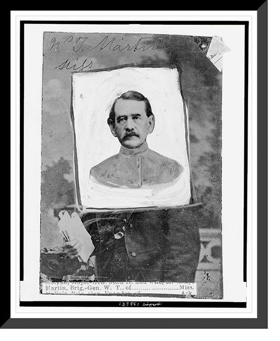 Historic Framed Print, [William T. Martin, of Miss., Brigadier General ...