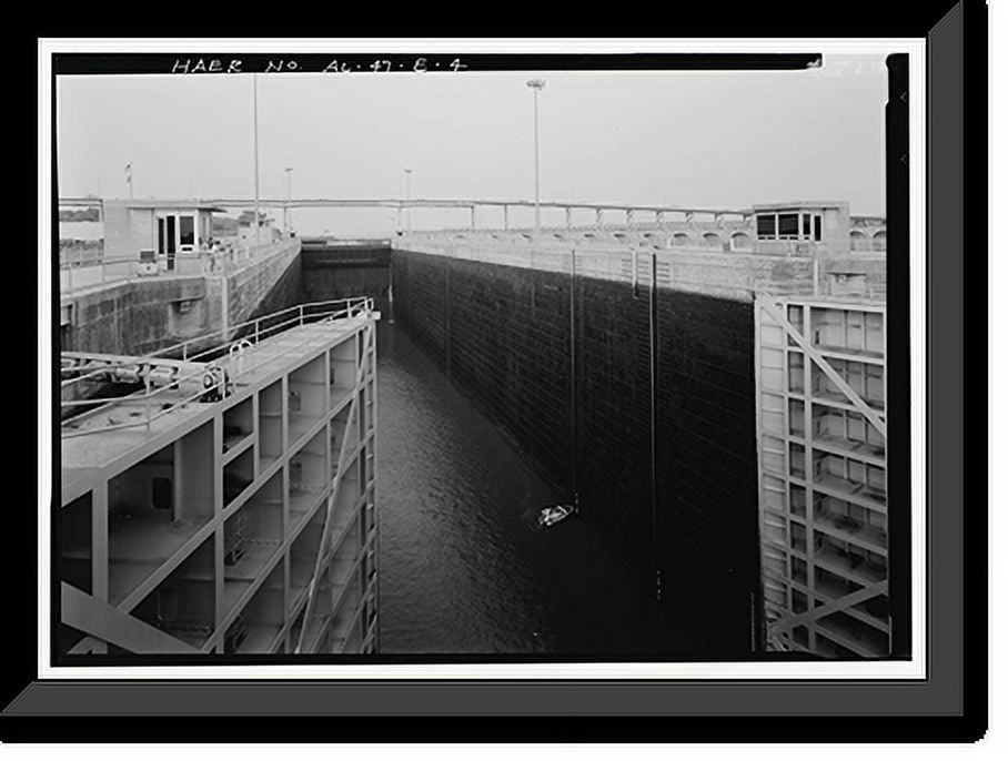 Historic Framed Print, Wilson Dam & Hydroelectric Plant, Navigation ...