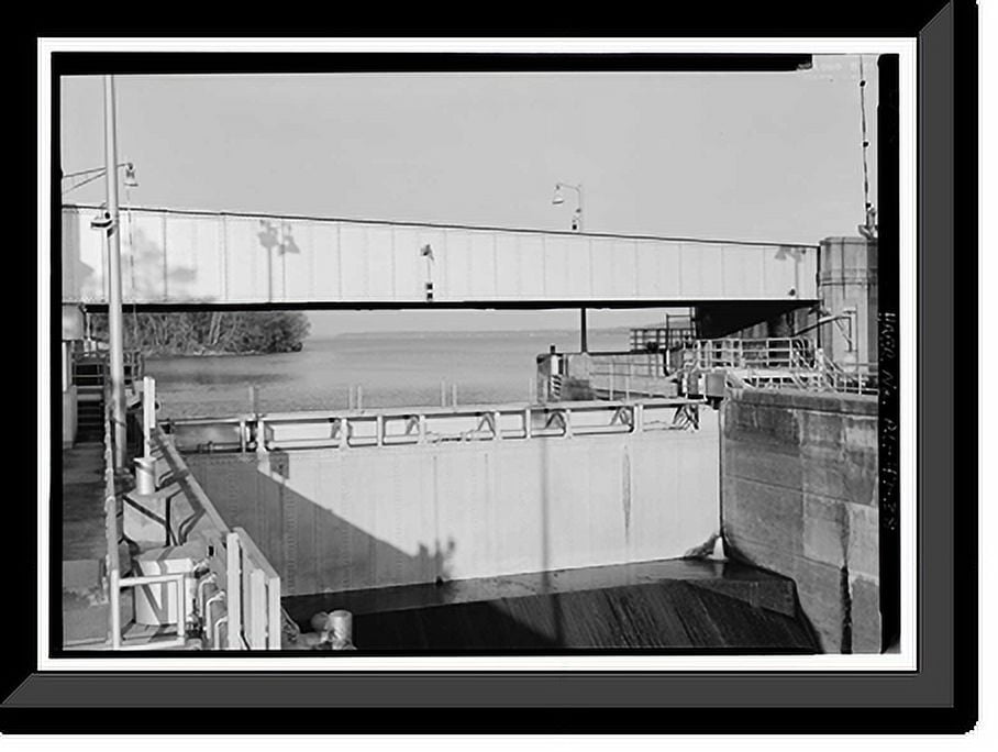 Historic Framed Print, Wilson Dam & Hydroelectric Plant, Spanning ...