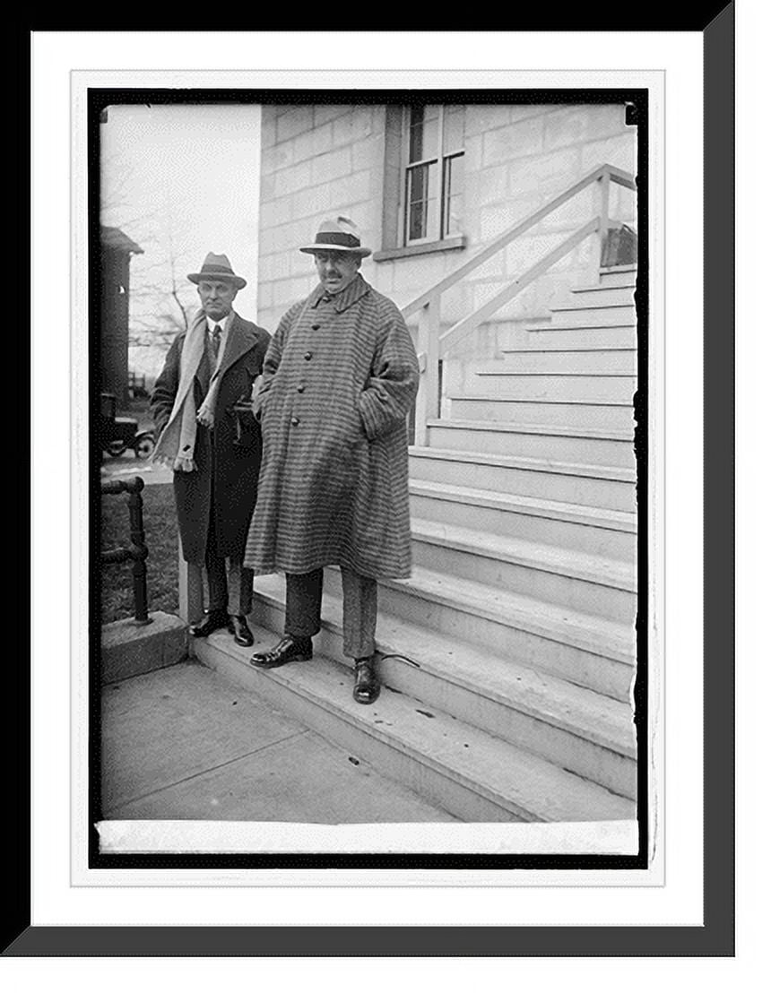 Historic Framed Print, Wilton J. Lambert & E.B. McLean, 3/12/24, 17-7/8 ...