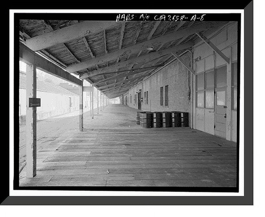 Historic Framed Print, Winehaven, Storage Cellar, Point Molate Naval ...