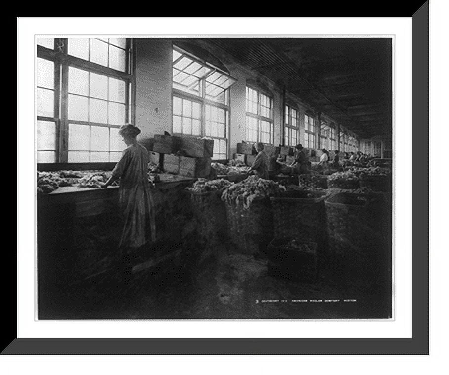 Historic Framed Print, Women sorting wool, 17-7/8" x 21-7/8" - Walmart.com