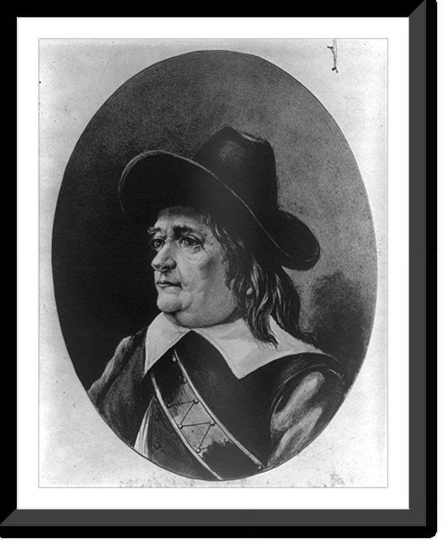 Historic Framed Print, [Wouter van Twiller, bust portrait, facing left ...