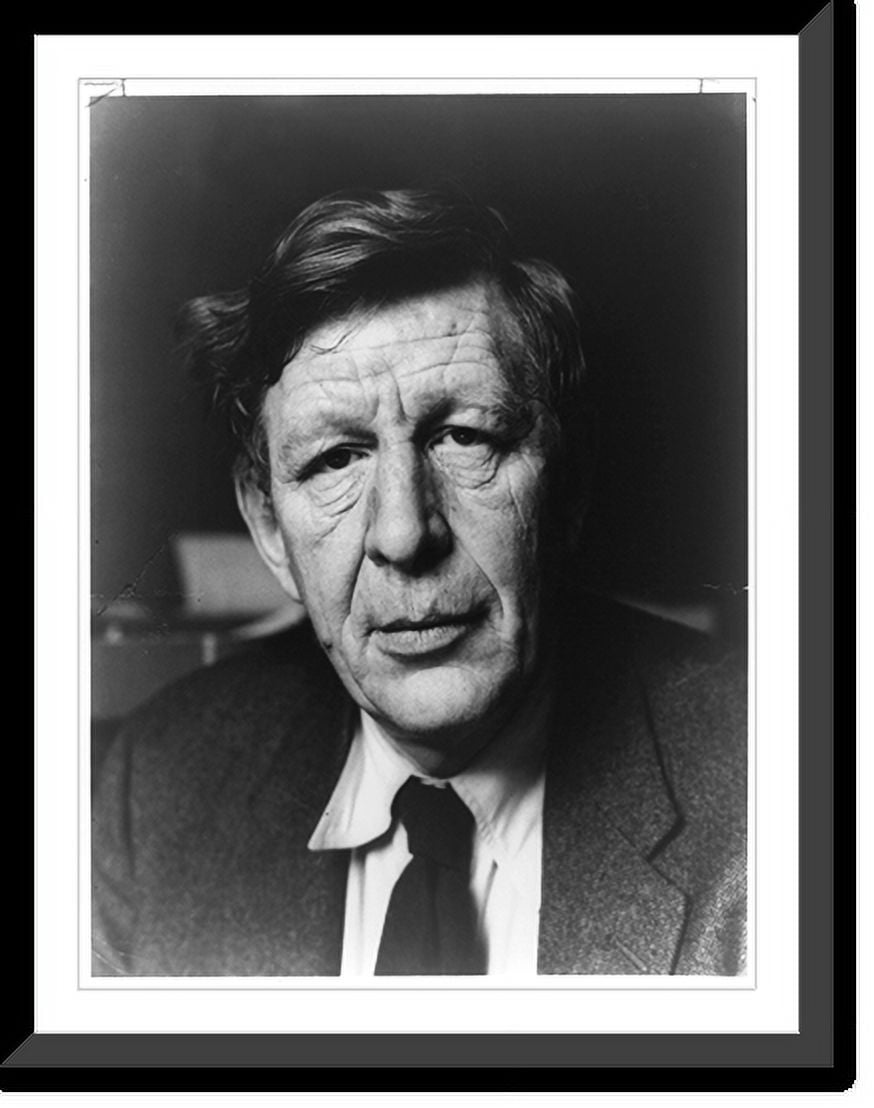 Historic Framed Print, [Wystan Hugh Auden, head-and-shoulders portrait ...