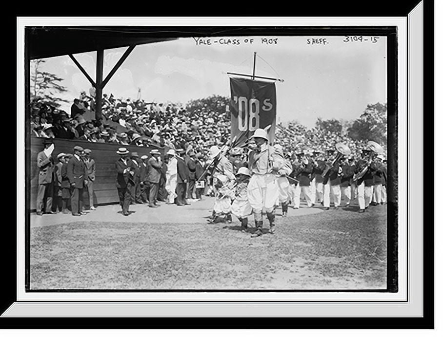 Historic Framed Print, Yale- Class of 1908 . Sheff., 17-7/8" x 21-7/8 ...