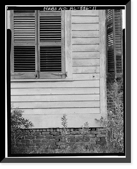 Historic Framed Print, Young-Nall House, County Highway 40 at Lake ...