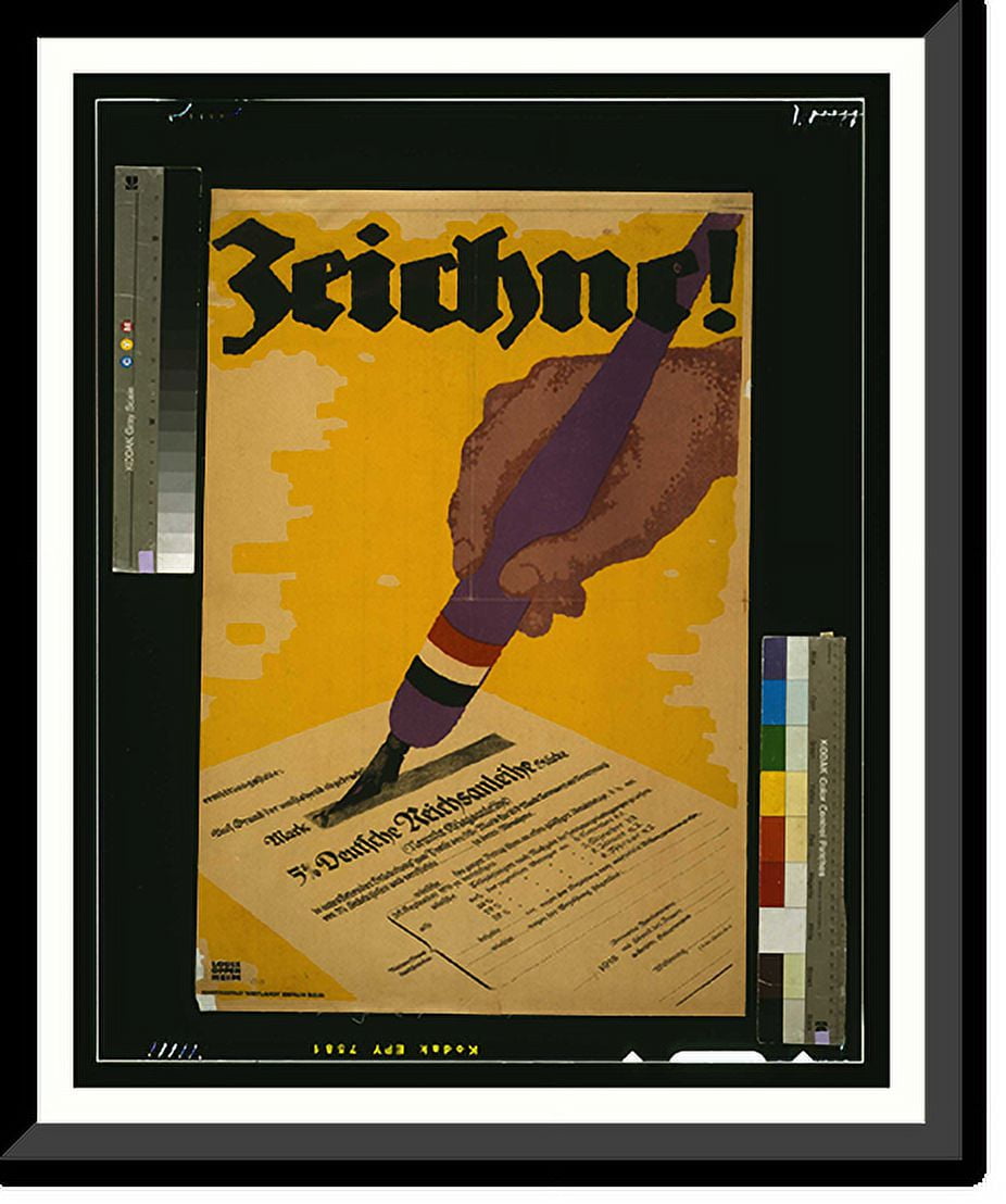 Historic Framed Print, Zeichne!. Louis Oppenheim., 17-7/8" x 21-7/8 ...