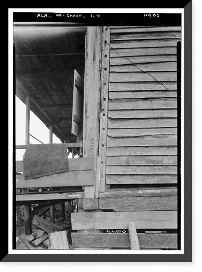 Historic Framed Print, Zeno Chestang House, U.S. Highway 43, Chestang ...