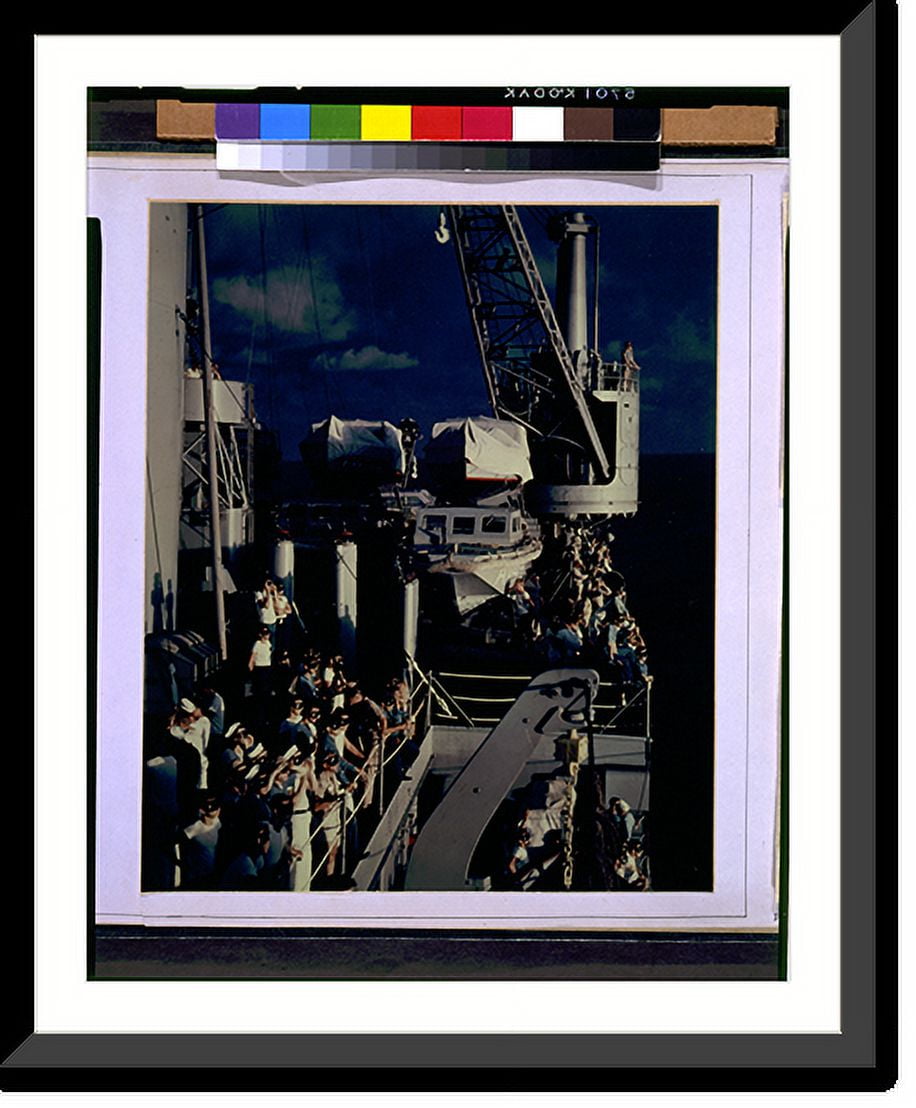 Historic Framed Print, The first successful color photograph made by ...