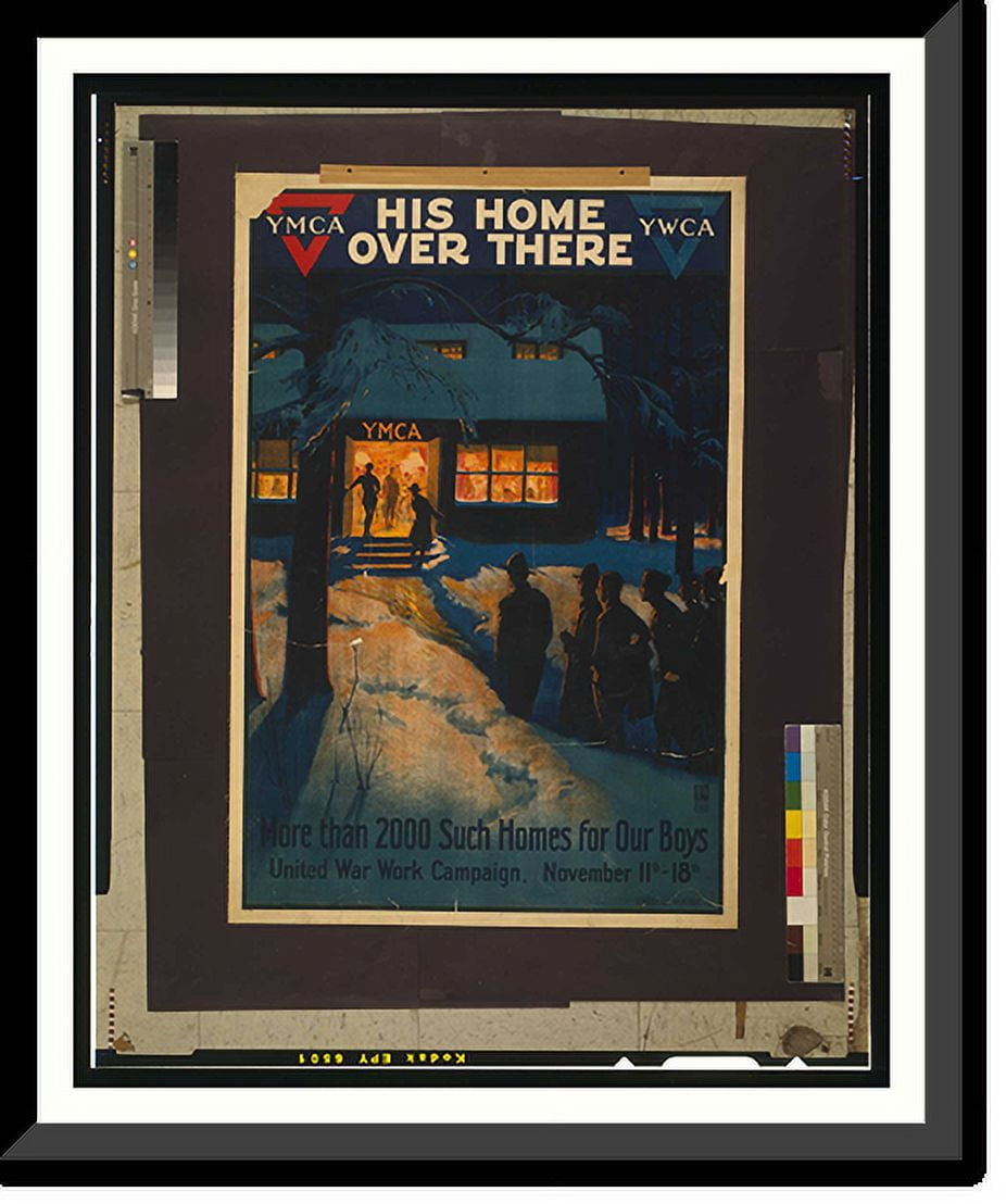 Historic Framed Print, His home over there. More than 2000 such homes ...