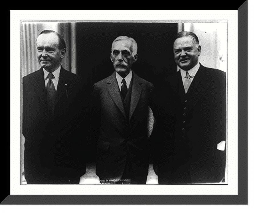 Historic Framed Print, The three leading lights of the Republican Party ...