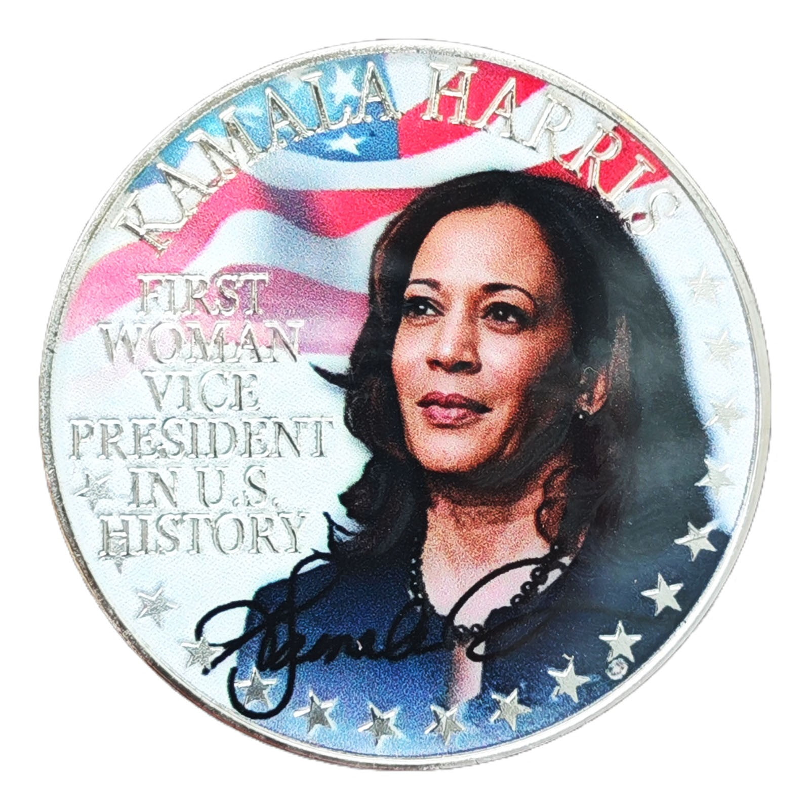 Historic Kamala First Female Vice President Official Half Dollar ...