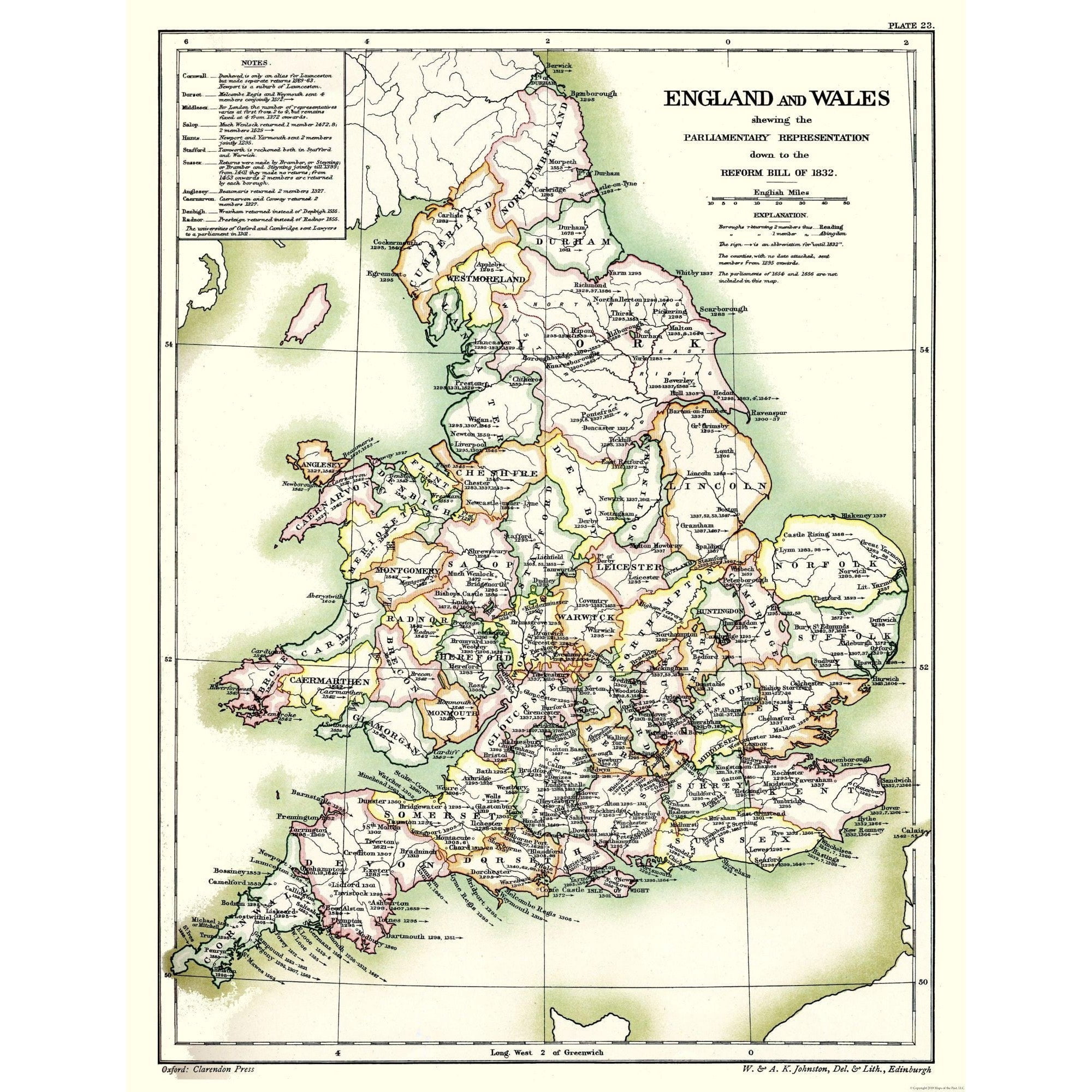 Historic Map - England Wales - Poole 1902 - 23 x 29.91 - Vintage Wall ...