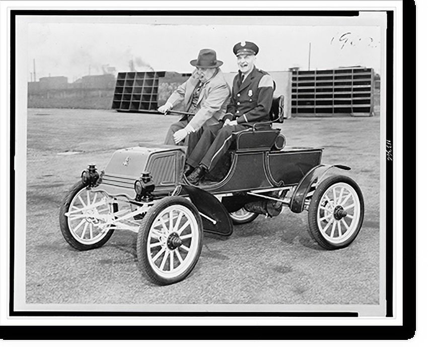 Historic Print, [1902 Rambler, forerunner of modern Nash, demonstrated ...