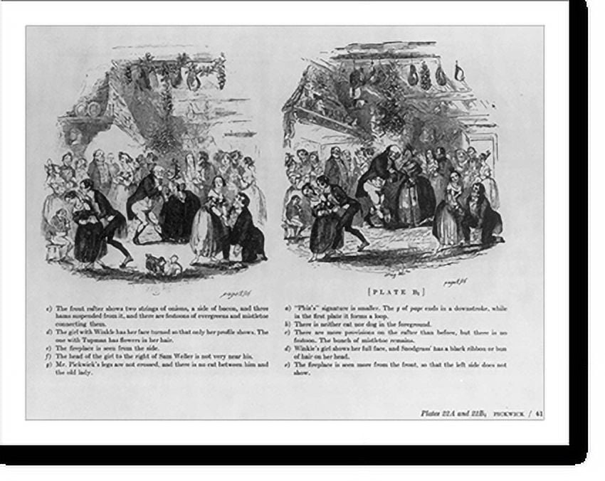 Historic Print, [2 full pages from Albert Johannsen, Phiz ...