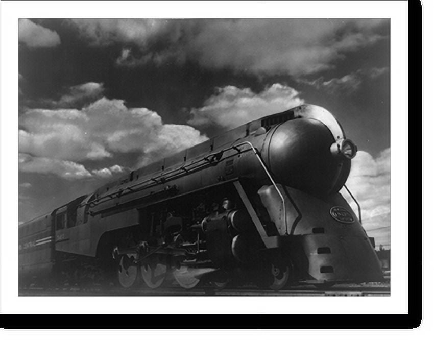Historic Print, [20th century limited streamlined locomotive of the New ...