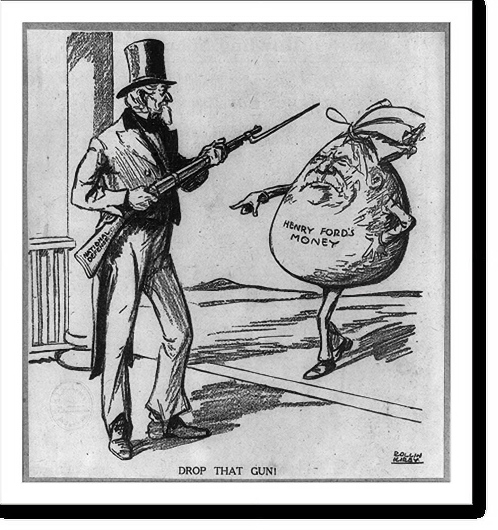 Historic Print, [6 political cartoons from U.S. newspapers, all anti ...