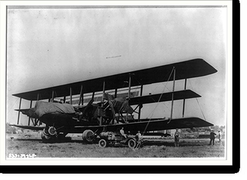 Historic Print, A Barling Bomber triplane, (the biggest plane in the ...