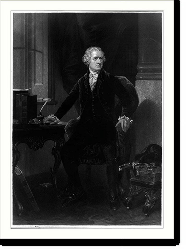 Historic Print, A Hamilton from the original painting by Chappel, in ...