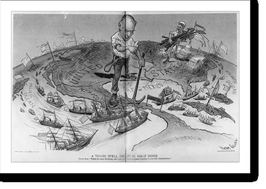 Historic Print, A Thing Well Begun is Half Done, 18" x 24" - Walmart.com