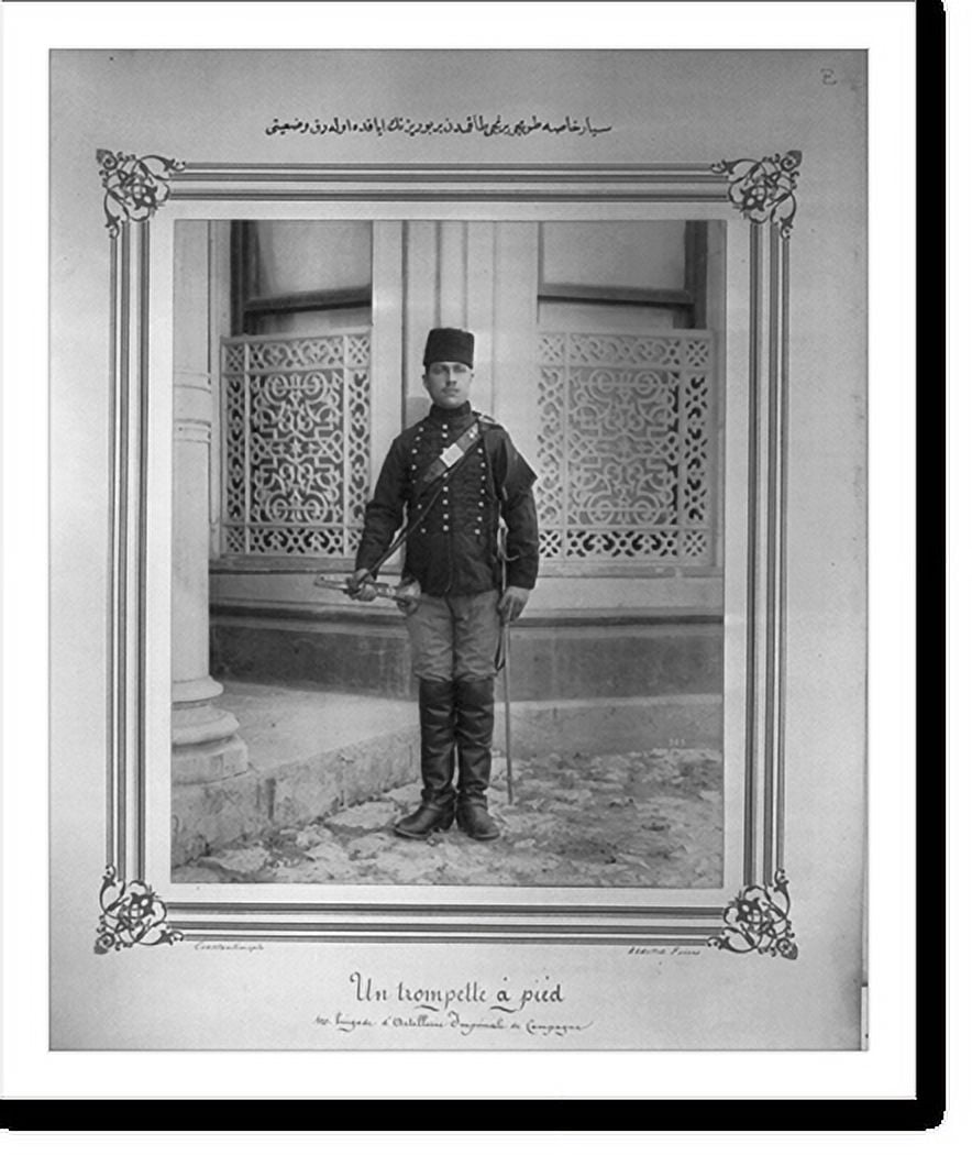 Historic Print, [A bugler of the First Mobile Artillery Bodyguard ...