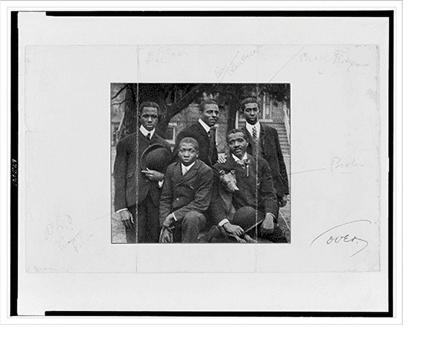 Historic Print, A group of Tuskegee graduates in the medical department ...